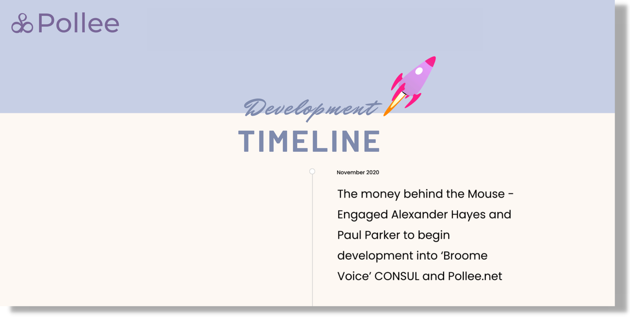 Pollee - Home, "Pollee - Democracy"