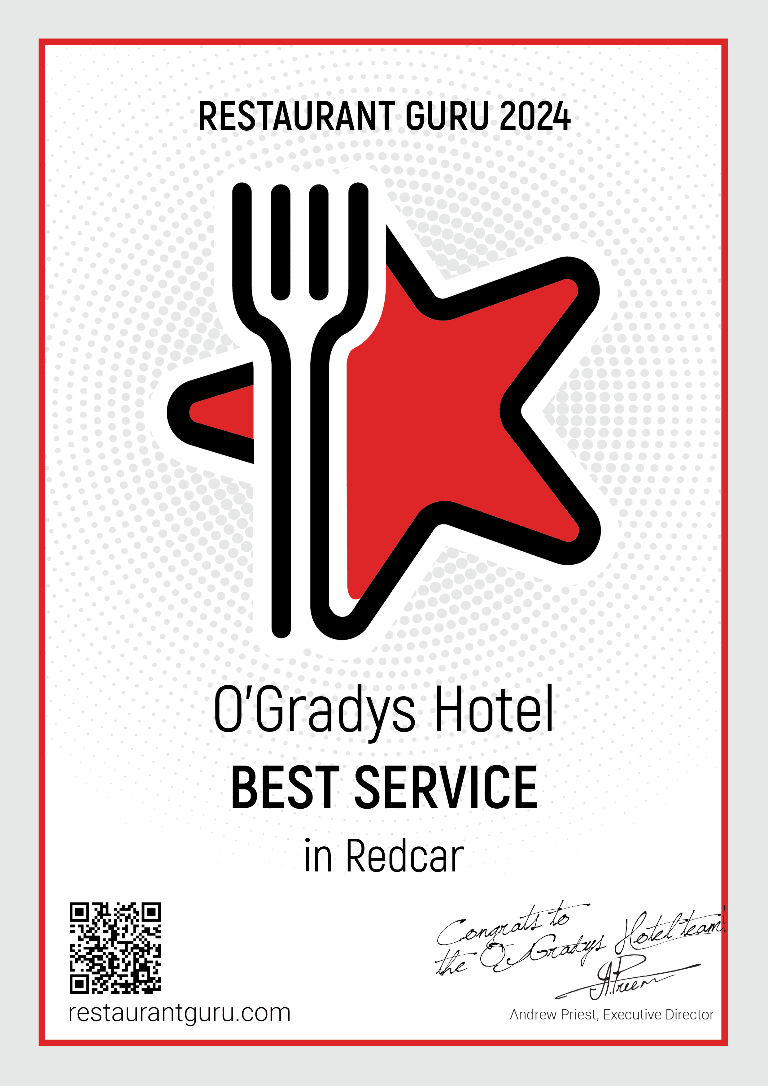 O'Gradys Hotel, Ale House Restaurant