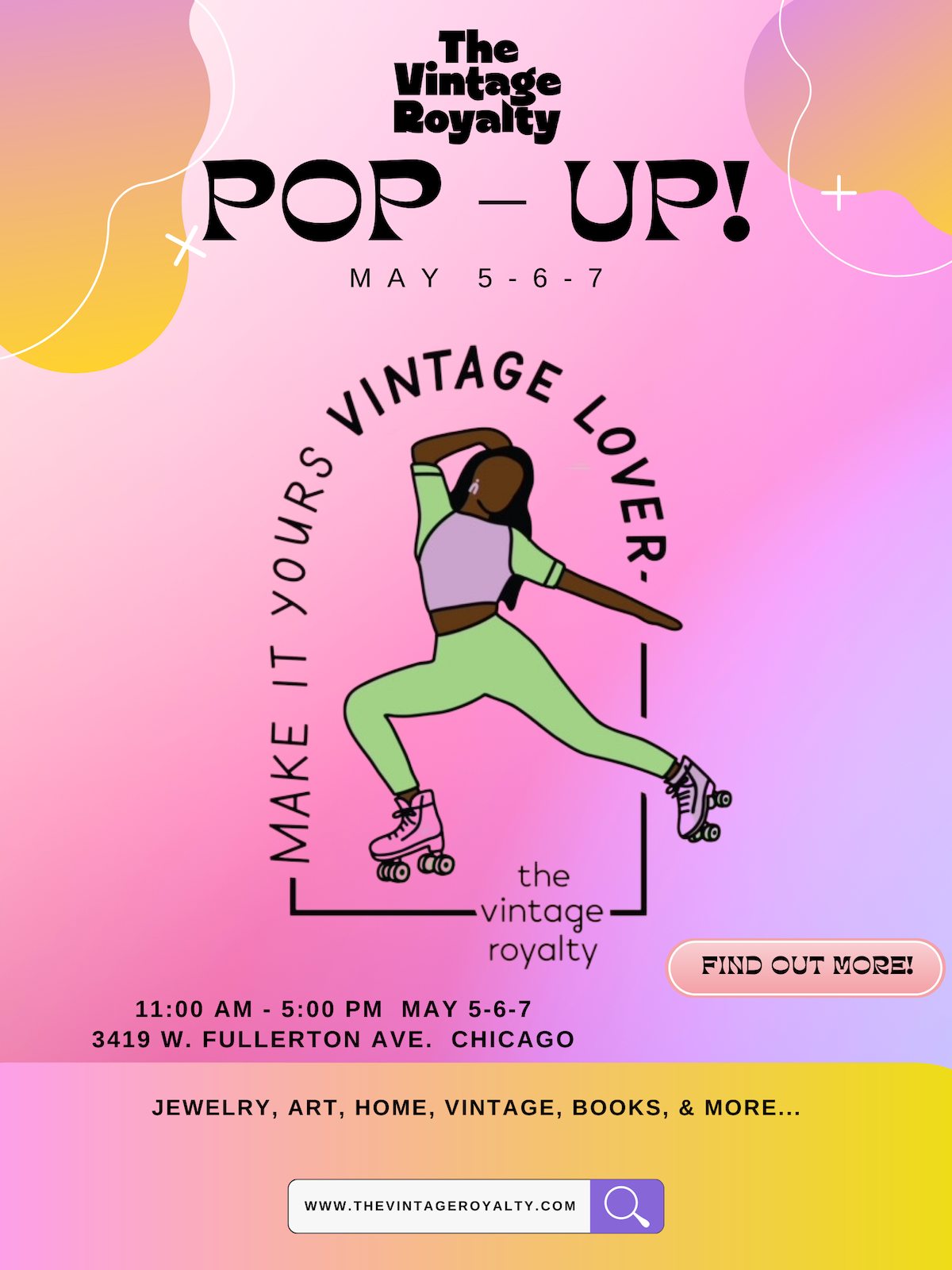 Vintage Royalty Pop Up Event — The Vintage Royalty