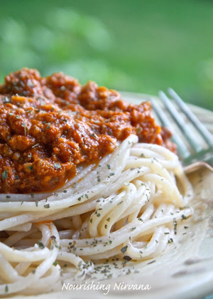 Spaghetti alla Bolognese — Nourishing Nirvana