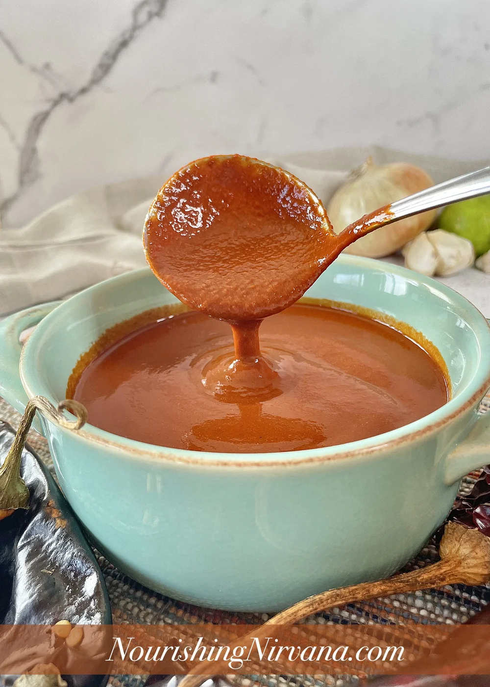 Authentic Guajillo Enchilada Sauce — Nourishing Nirvana