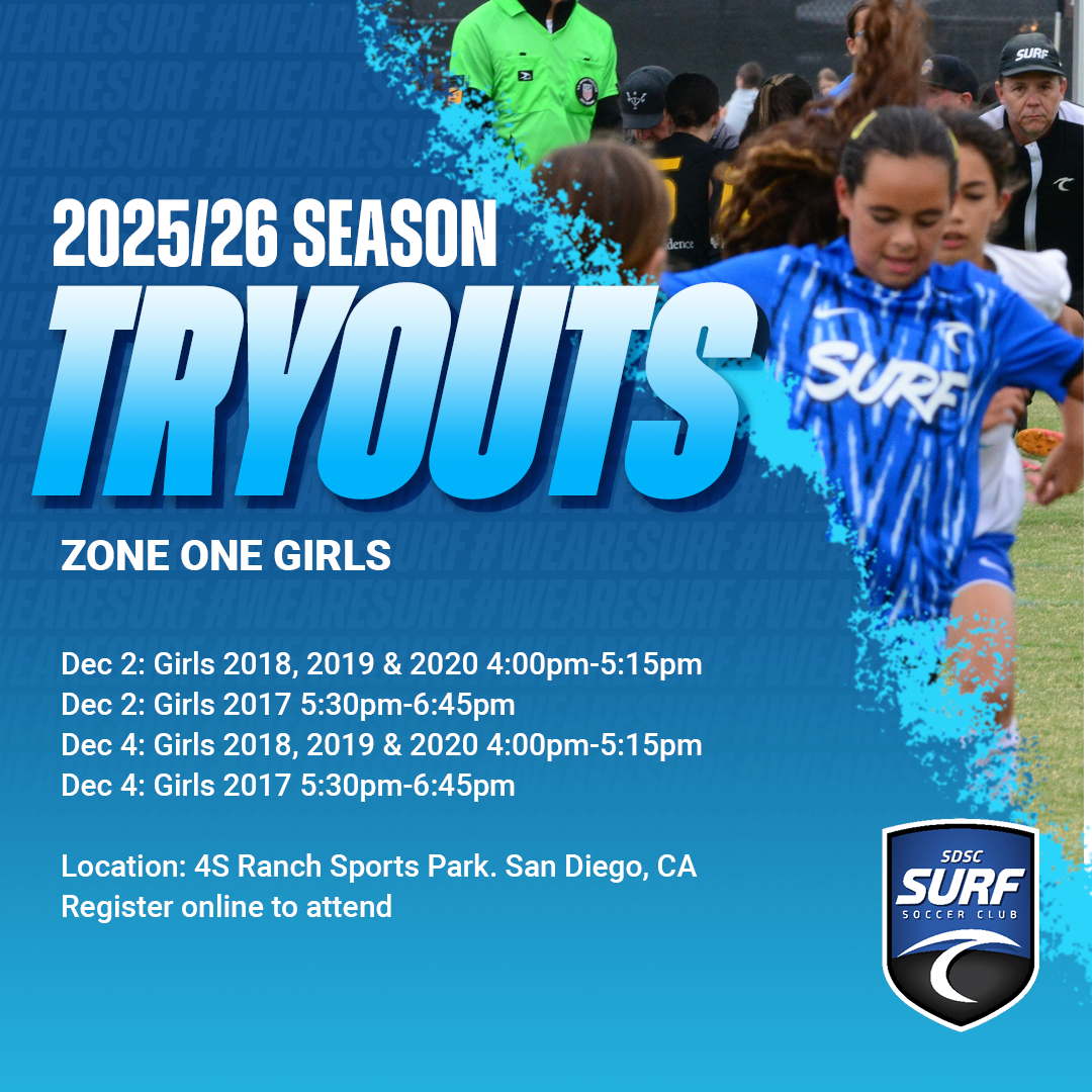 Tryouts — SDSC Surf