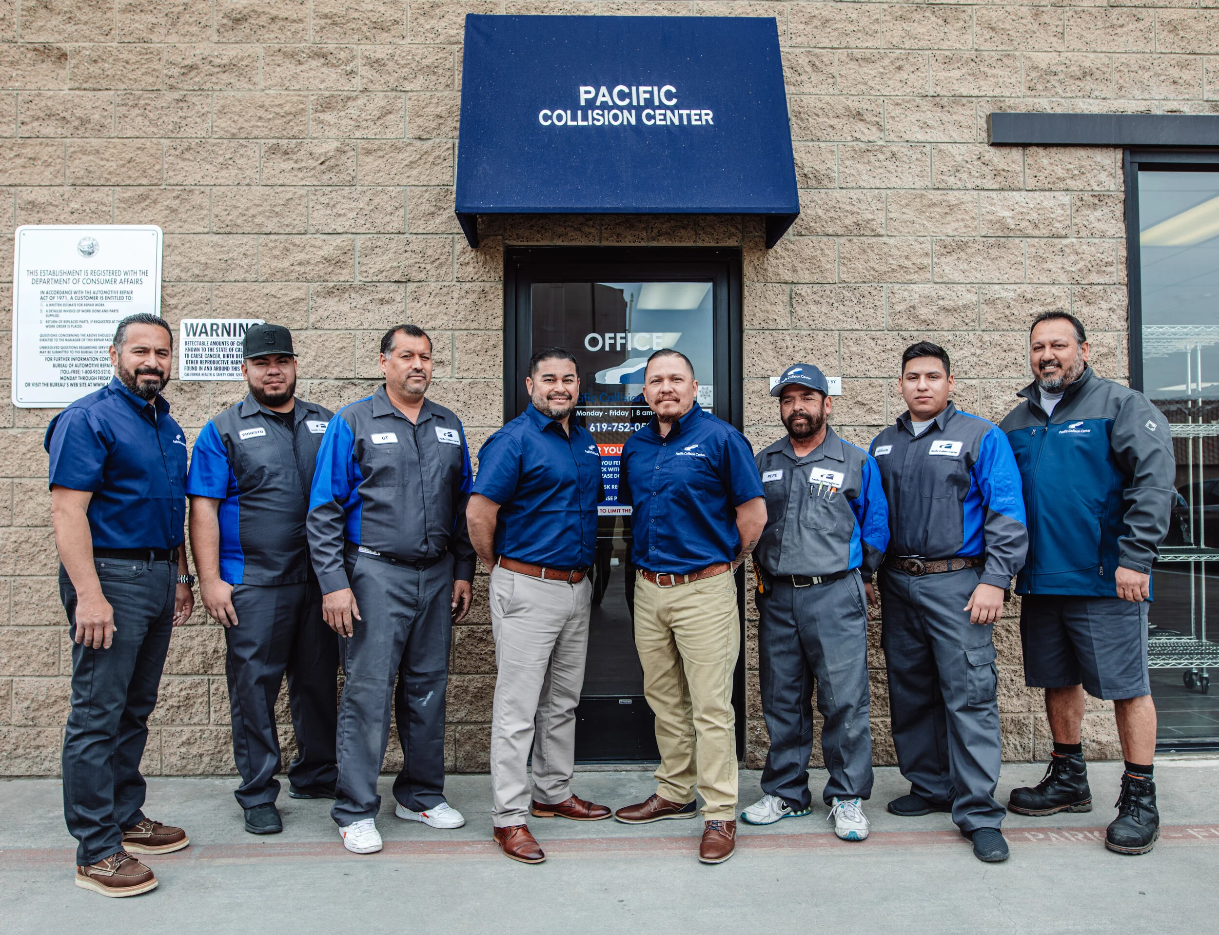About Us — Pacific Collision Center B