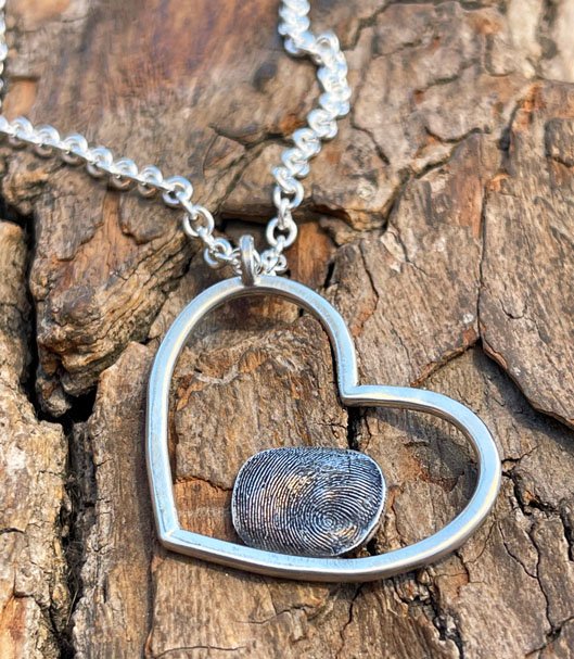 Fingerprint Necklace — Nana's Jewelry