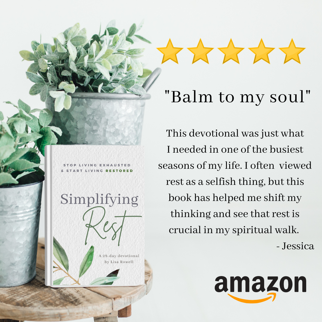 Simplifying Rest The Devotional — Lisa Rowell
