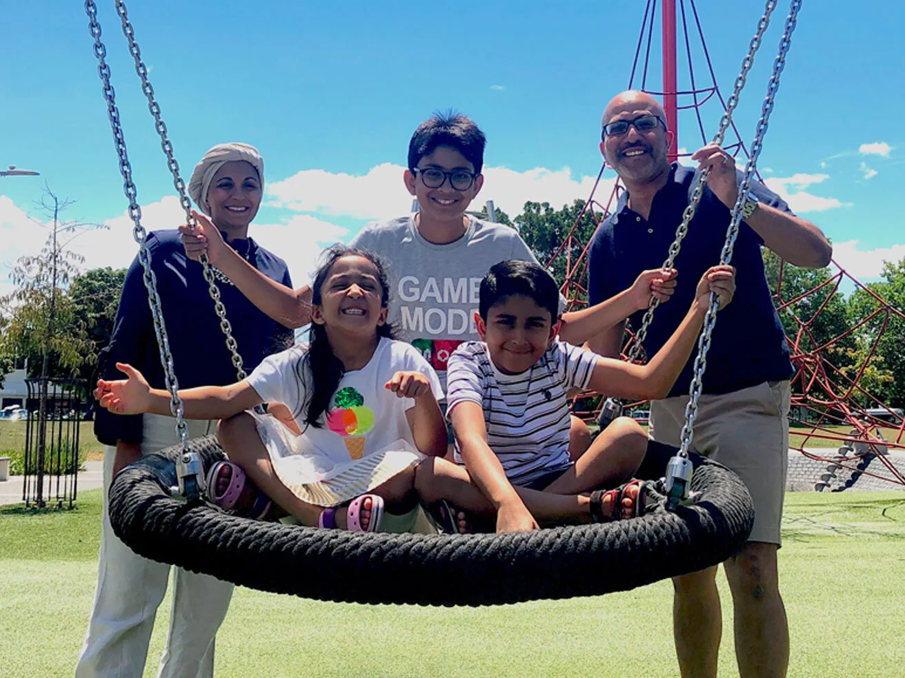 Juber Hafiji and family feeling very welcome in Bay — Dermatology Hawke ...