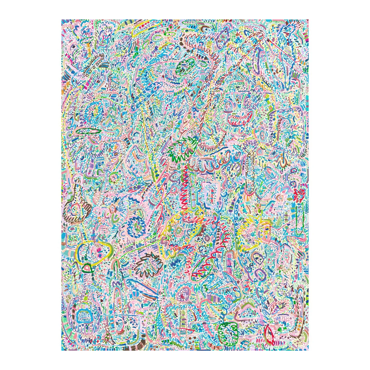 Christopher Jewitt — The Patio (2021) — Oil and Acrylic on Canvas — 249 ...