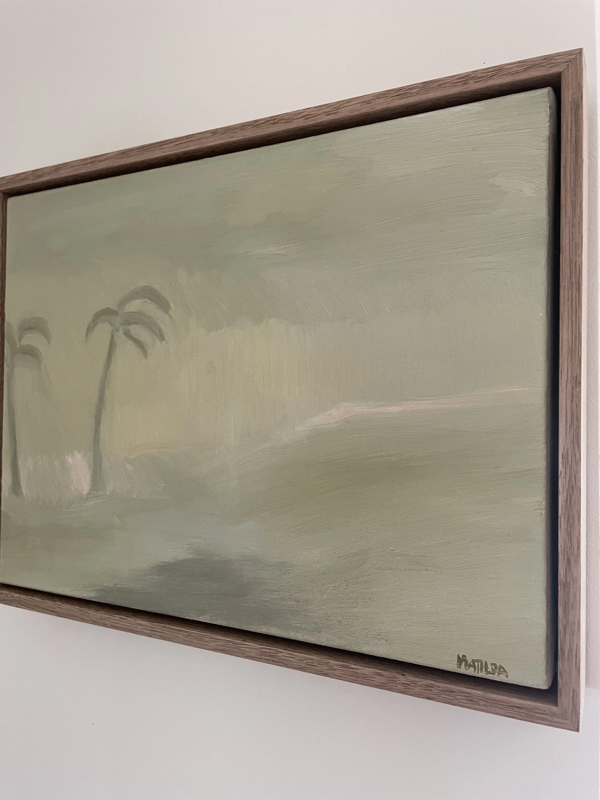 Matilda Walsh — Solitude (2022) — Oil on Canvas — 30 cm x 40 cm ...