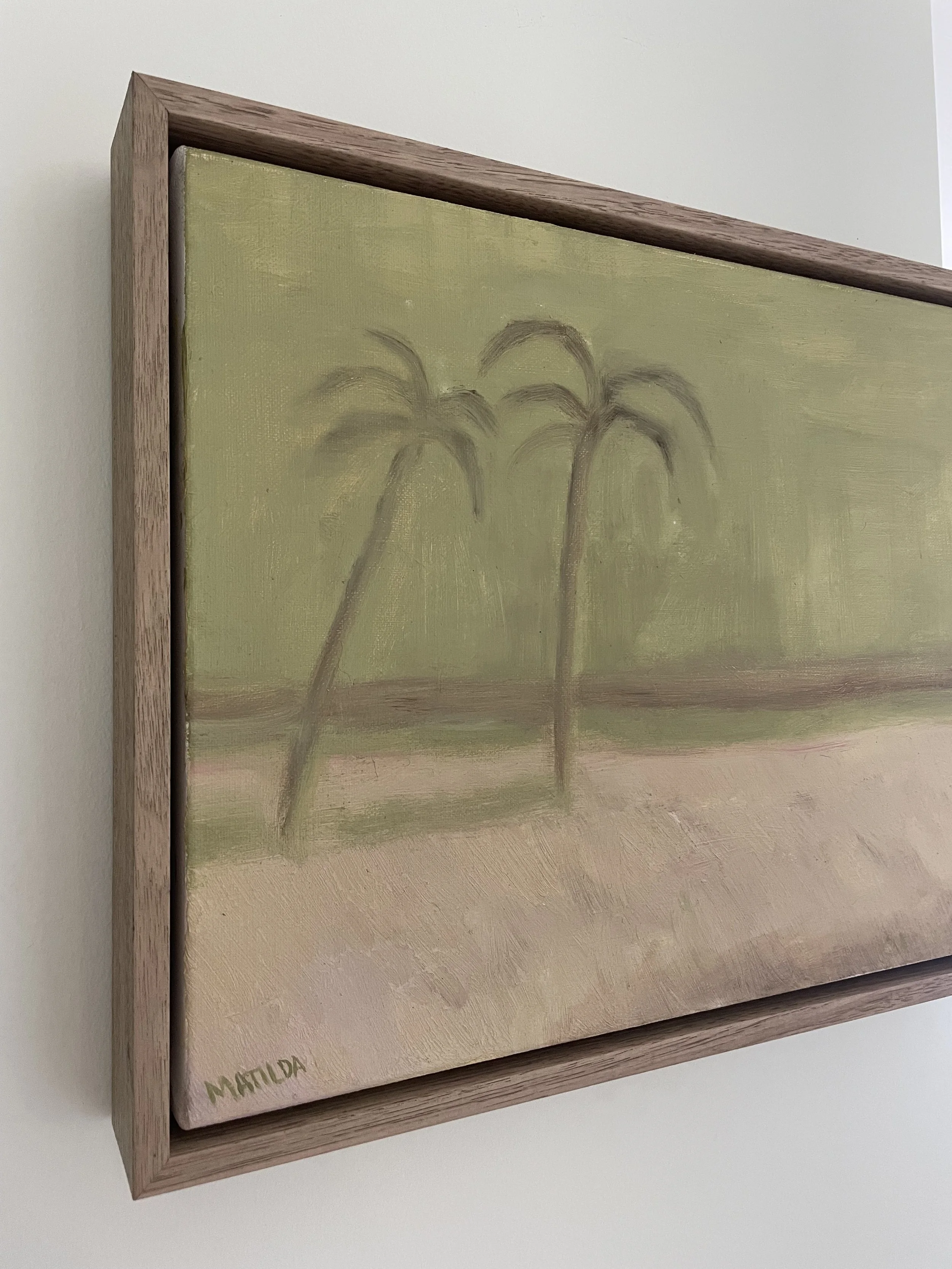 Matilda Walsh — Soaked (2022) — Oil on Canvas — 30 cm x 40 cm ...