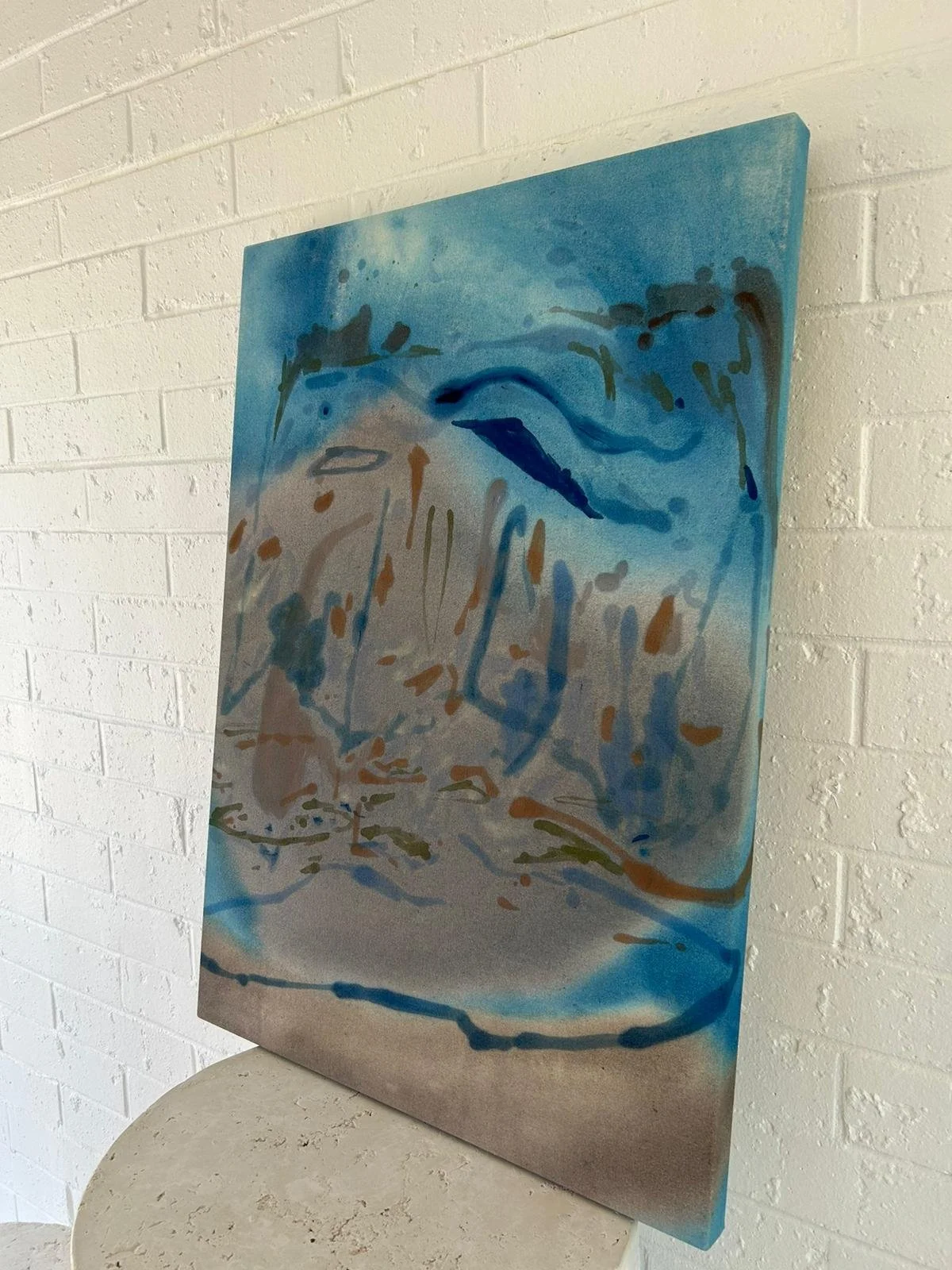 Loralee Jade — Overhang (2022) — Acrylic and Oil on Canvas — 81 cm x 60 ...
