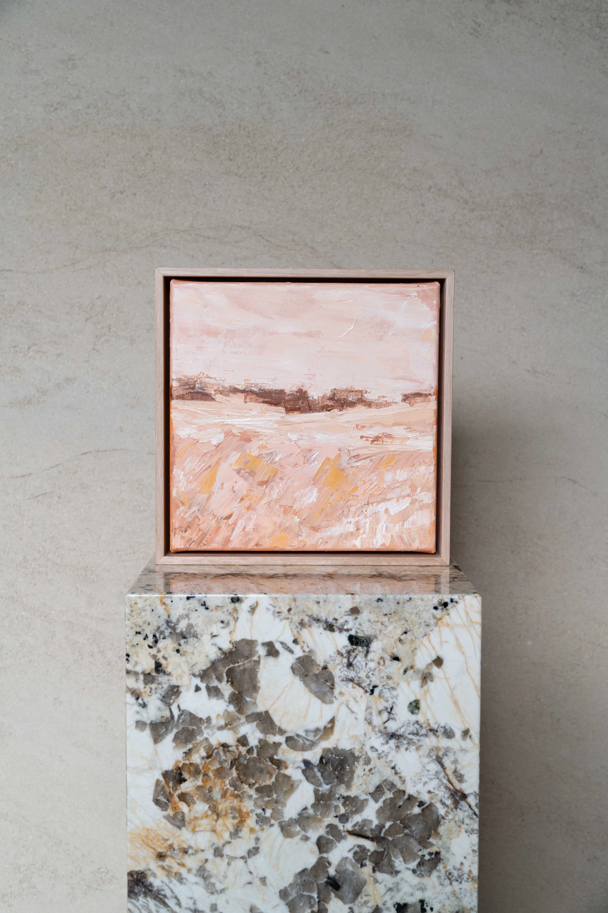 Tom J Simpson— Morning (2023) — Oil on Cotton — 25 cm x 25 cm ...