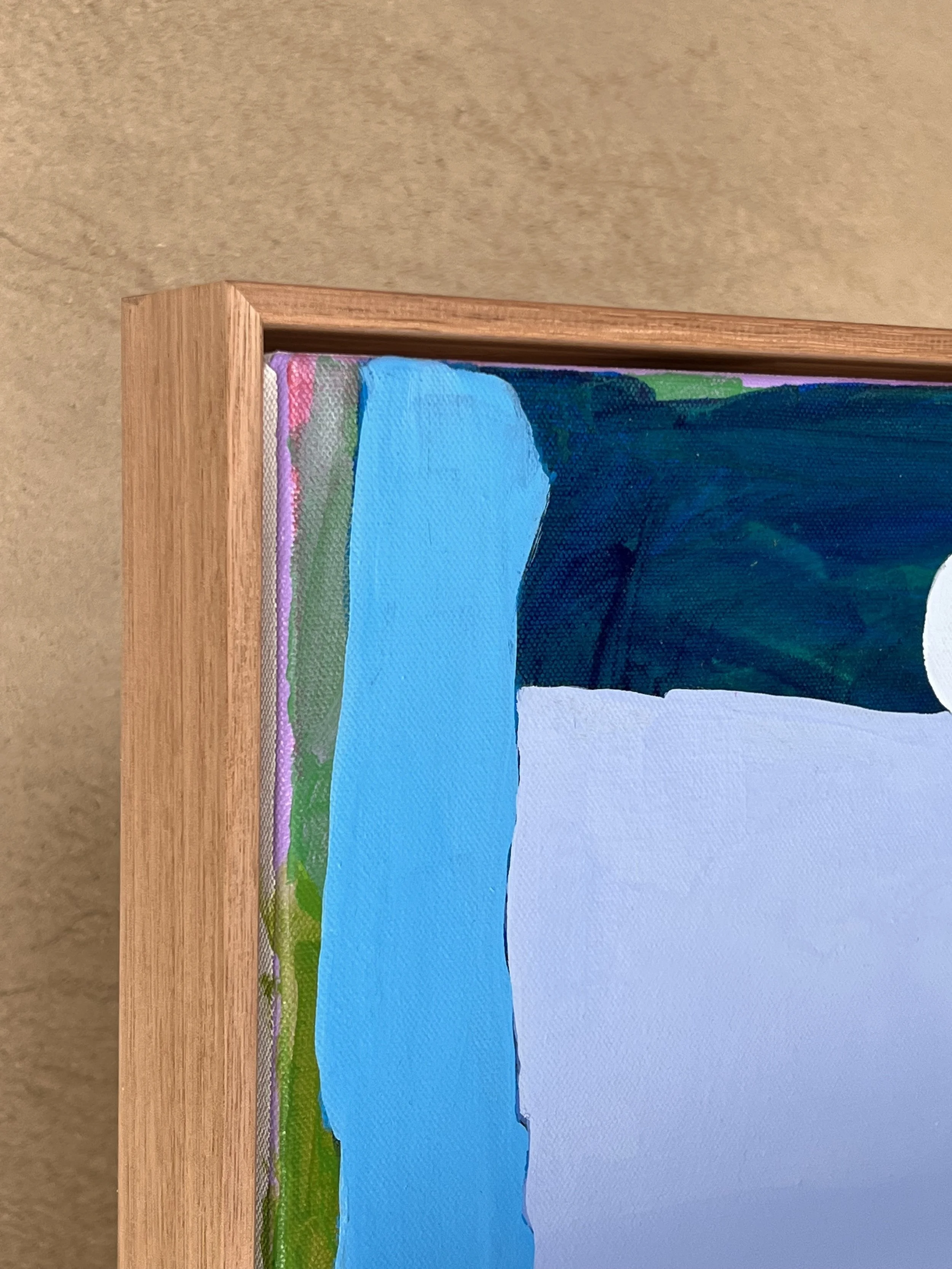 Alizon Gray — Little Waltz (2023) — Oil on Canvas — 25.5 cm H x 25.5 cm ...