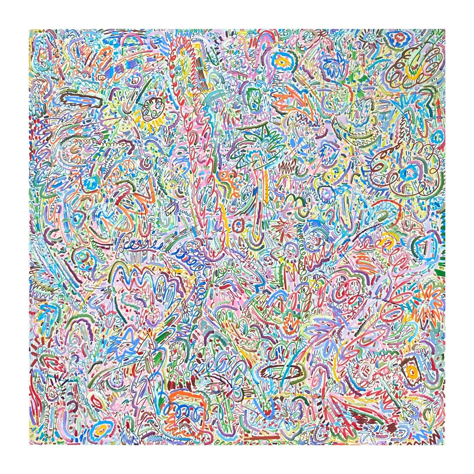 Christopher Jewitt — Blissful Safari (2024) — Oil and Acrylic on Canvas ...