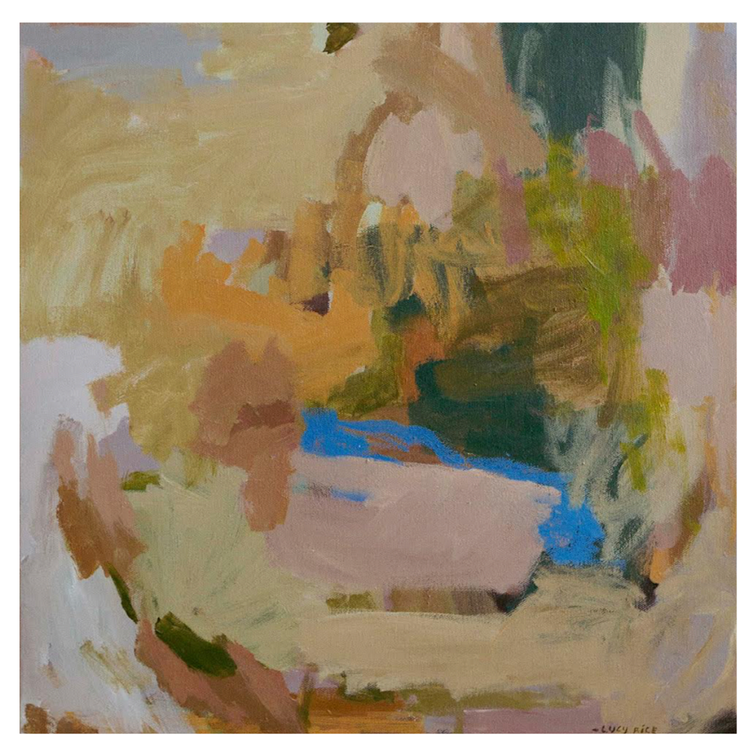 Lucy Rice — Crossing The River (2024) — Acrylic and Pastel on Canvas ...