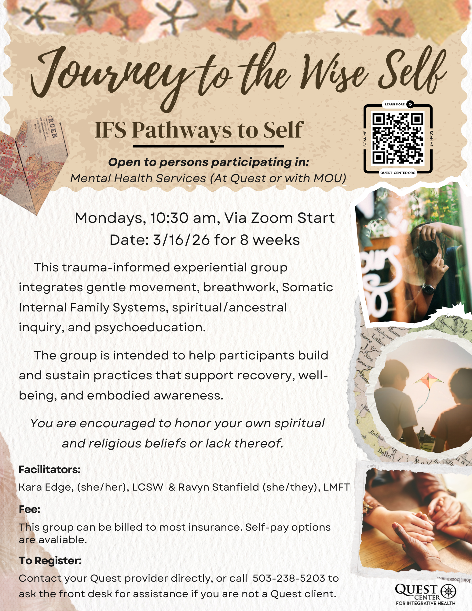 Journey to the Wise Self, IFS Pathways to Self — Quest Center for ...