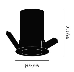 Focus Recessed LED — Spear Lighting: UK Lighting Specialists