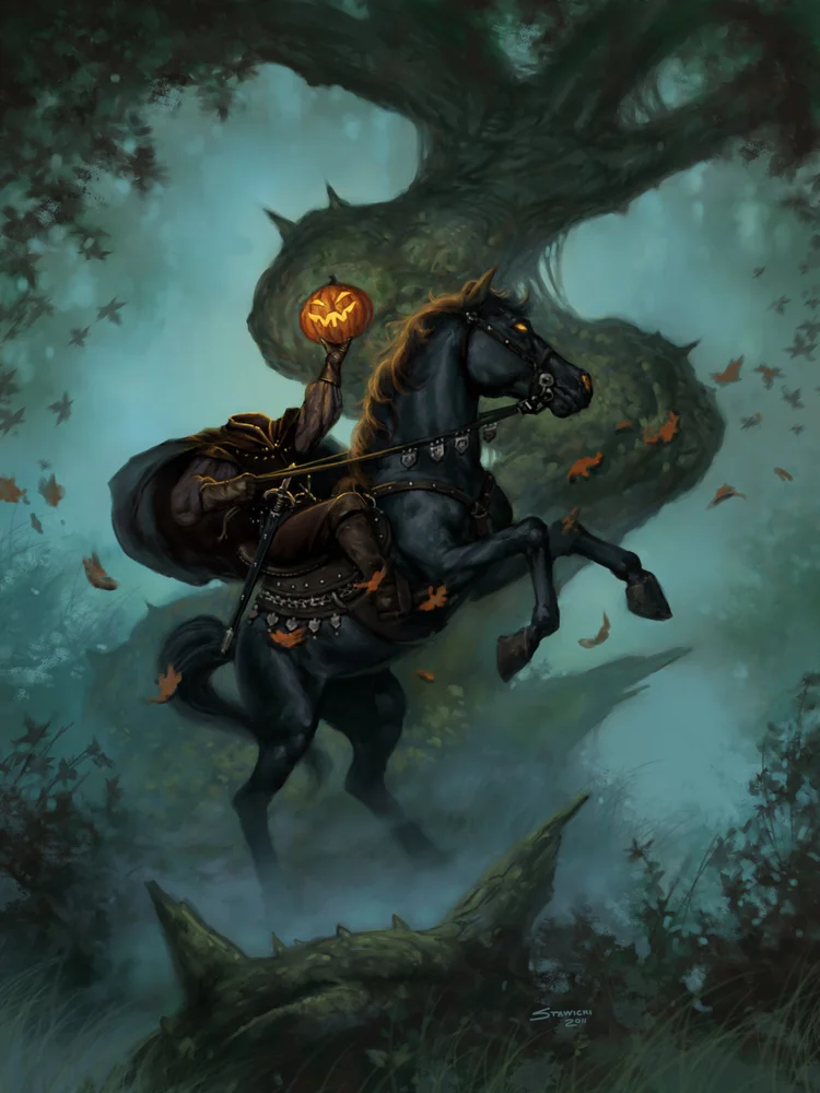 Headless Horseman Art