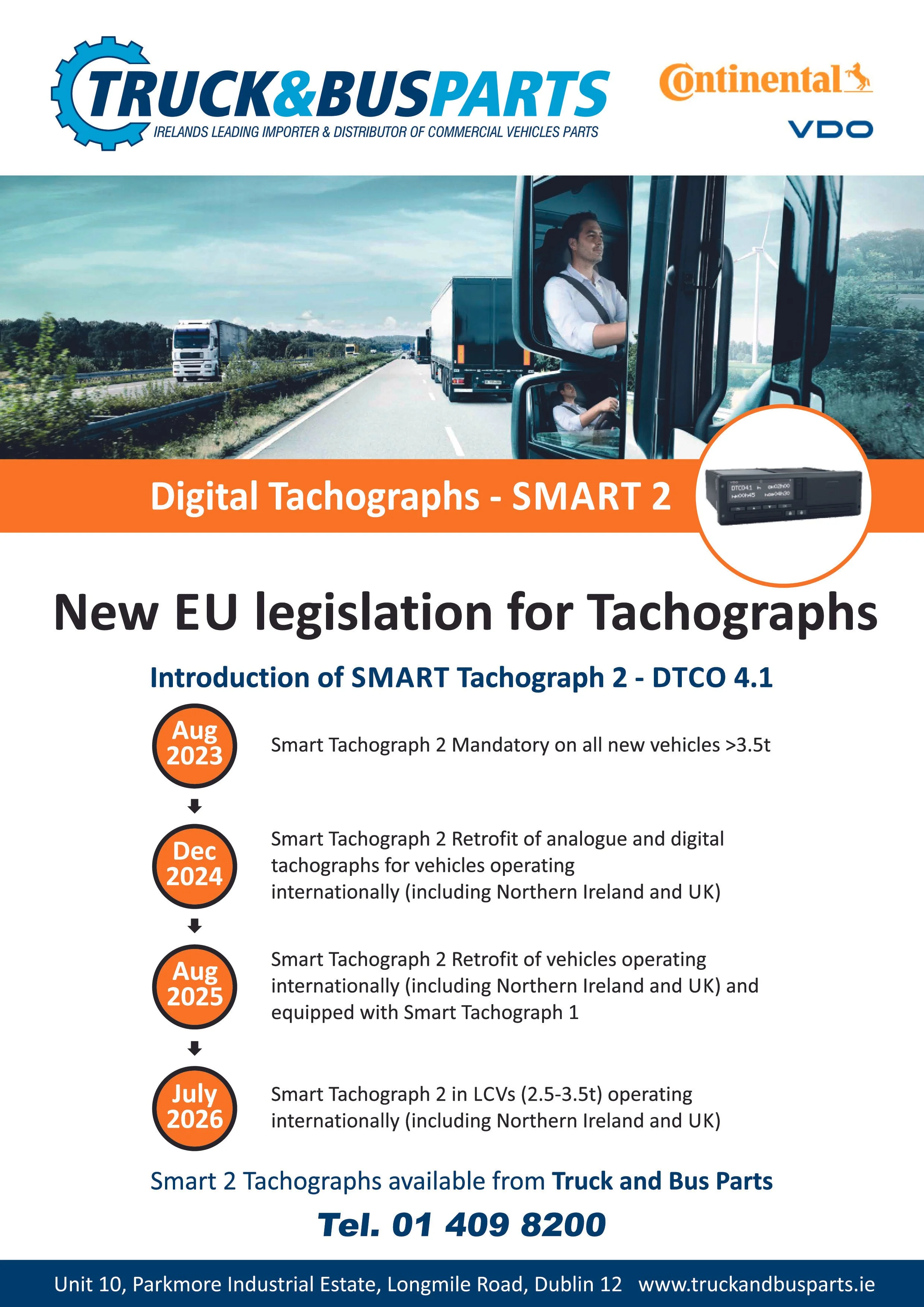 New EU legislation for Tachographs — ARGENT
