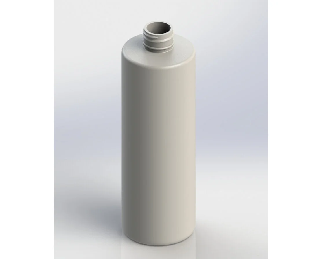 16 oz Cylinder M28-SP410-Custom, Round, Smooth Side (7.850in Tall) — N ...