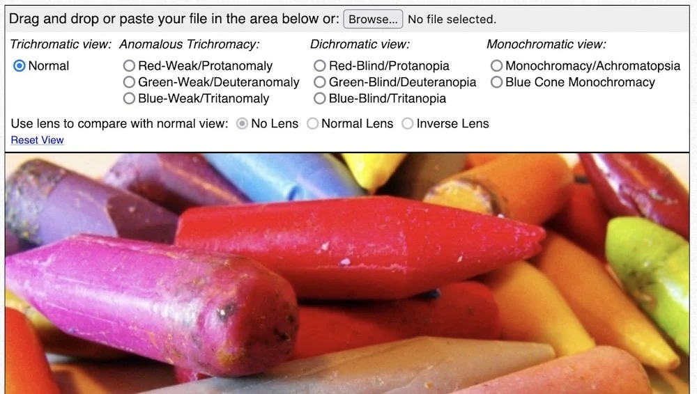 Coblis: Color Blindness Simulator — Center for Injury Research ...