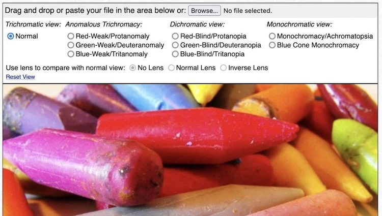 Coblis: Color Blindness Simulator — Center for Injury Research ...