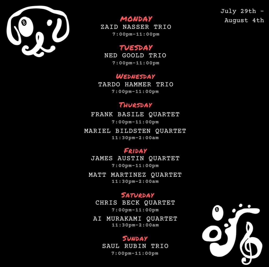 Cellar Dog Jazz Bar NYC | Cellar Dog Fat Cat Club | Cellar Dog