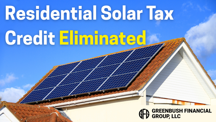 Residential Solar Tax Credit Eliminated Under the Big Beautiful Tax ...