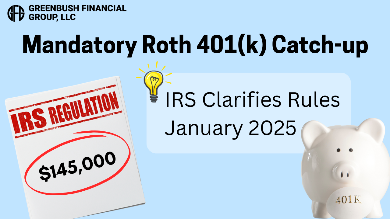 Mandatory 401(k) Roth Catch-up Details Confirmed by IRS January 2025 ...