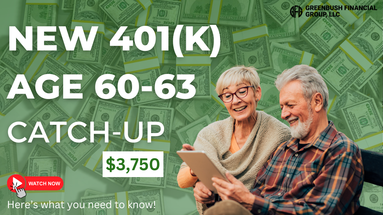 New Age 60 – 63 401(k) Enhanced Catch-up Contribution Starting in 2025 ...