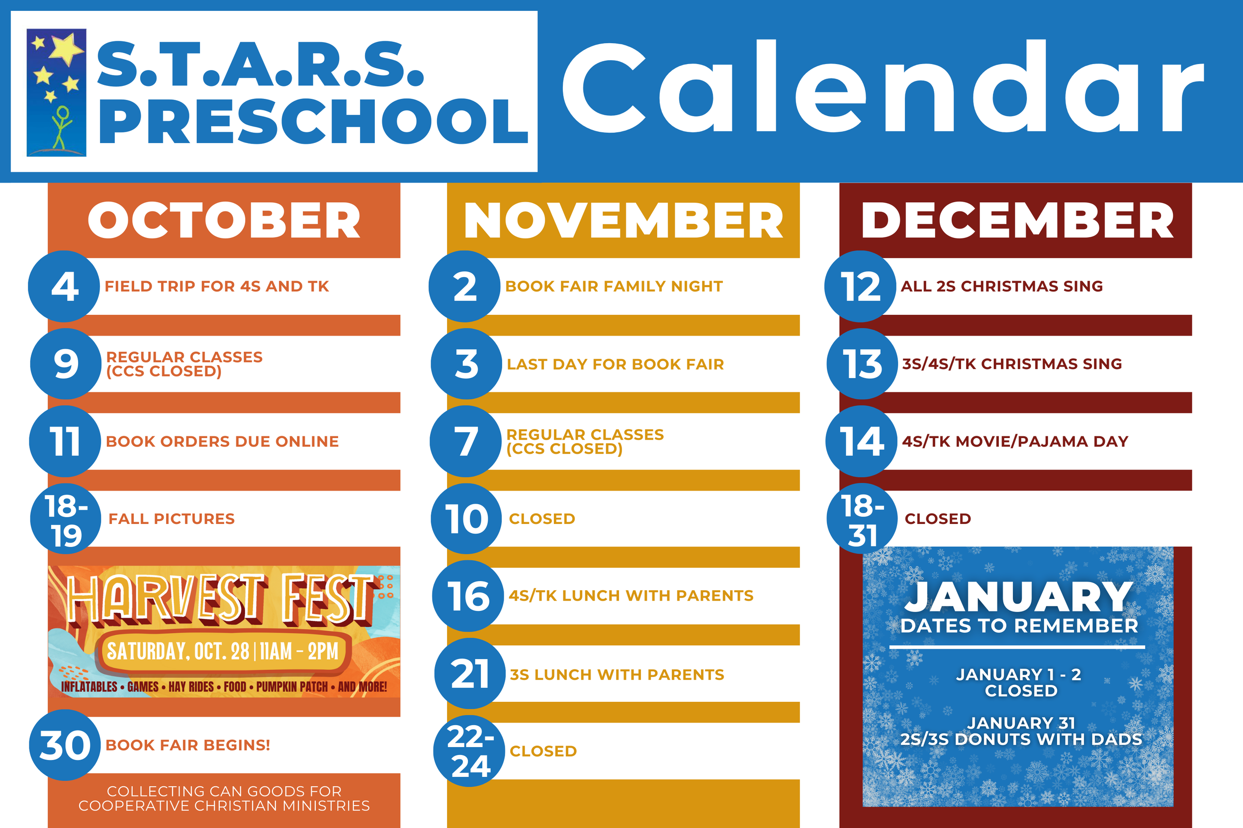 STARS Preschool — Crossroads