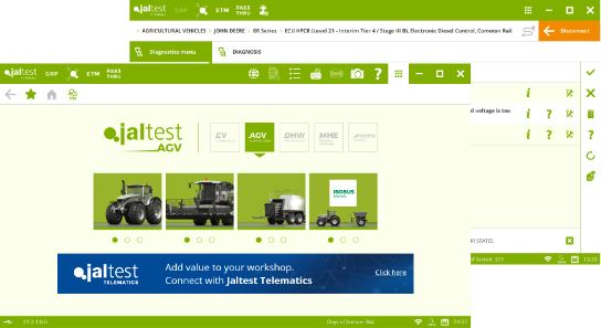 Agricultural Diagnostic Tool — WholeFleet Diagnostics