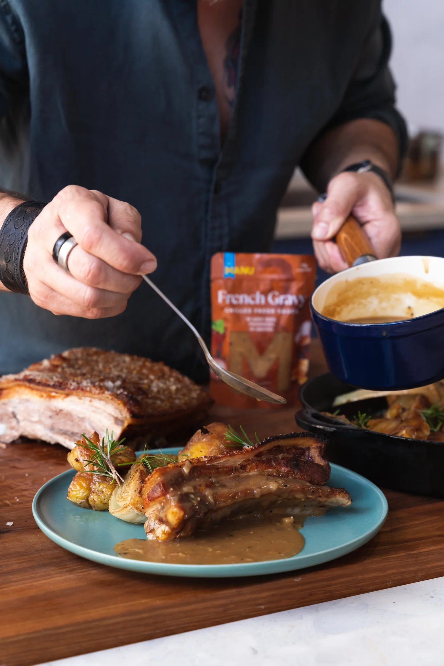 French Gravy Sauce By Manu — By Manu