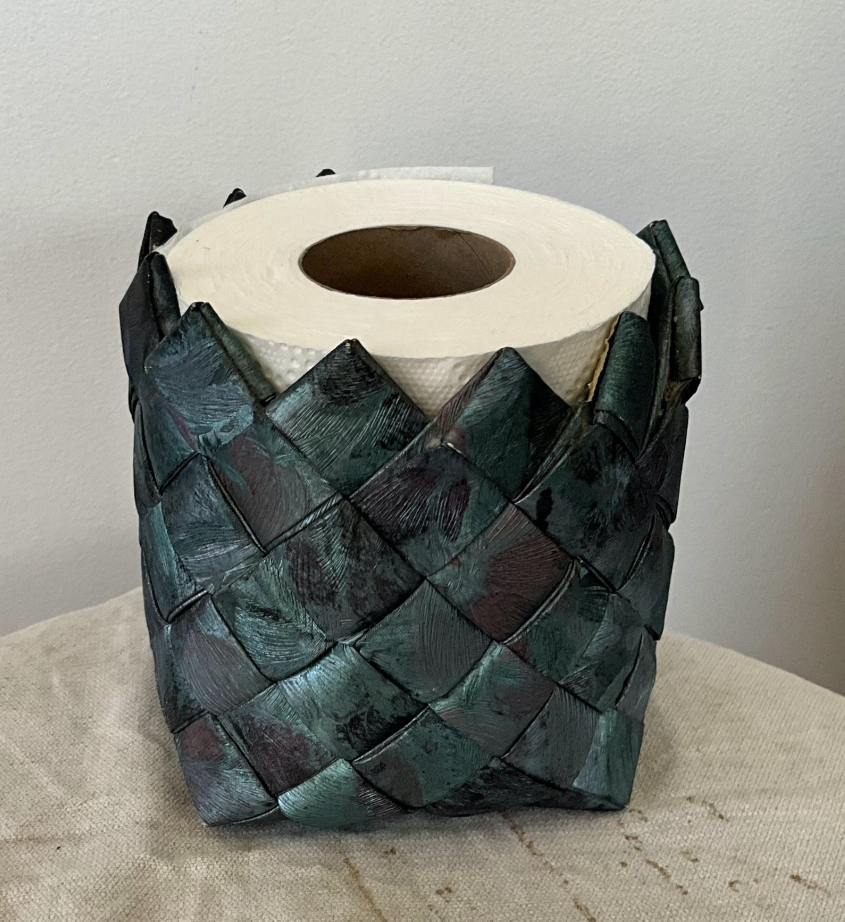 Threads 87: Useful baskets in the Bathroom — Lanark Highlands Basketry ...