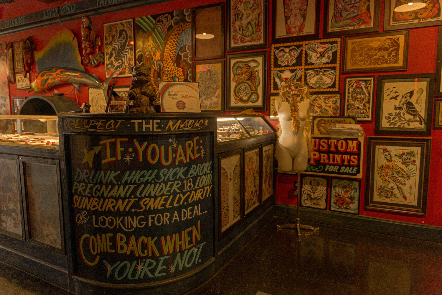 Shop Tour — Inkfluence Tattoo