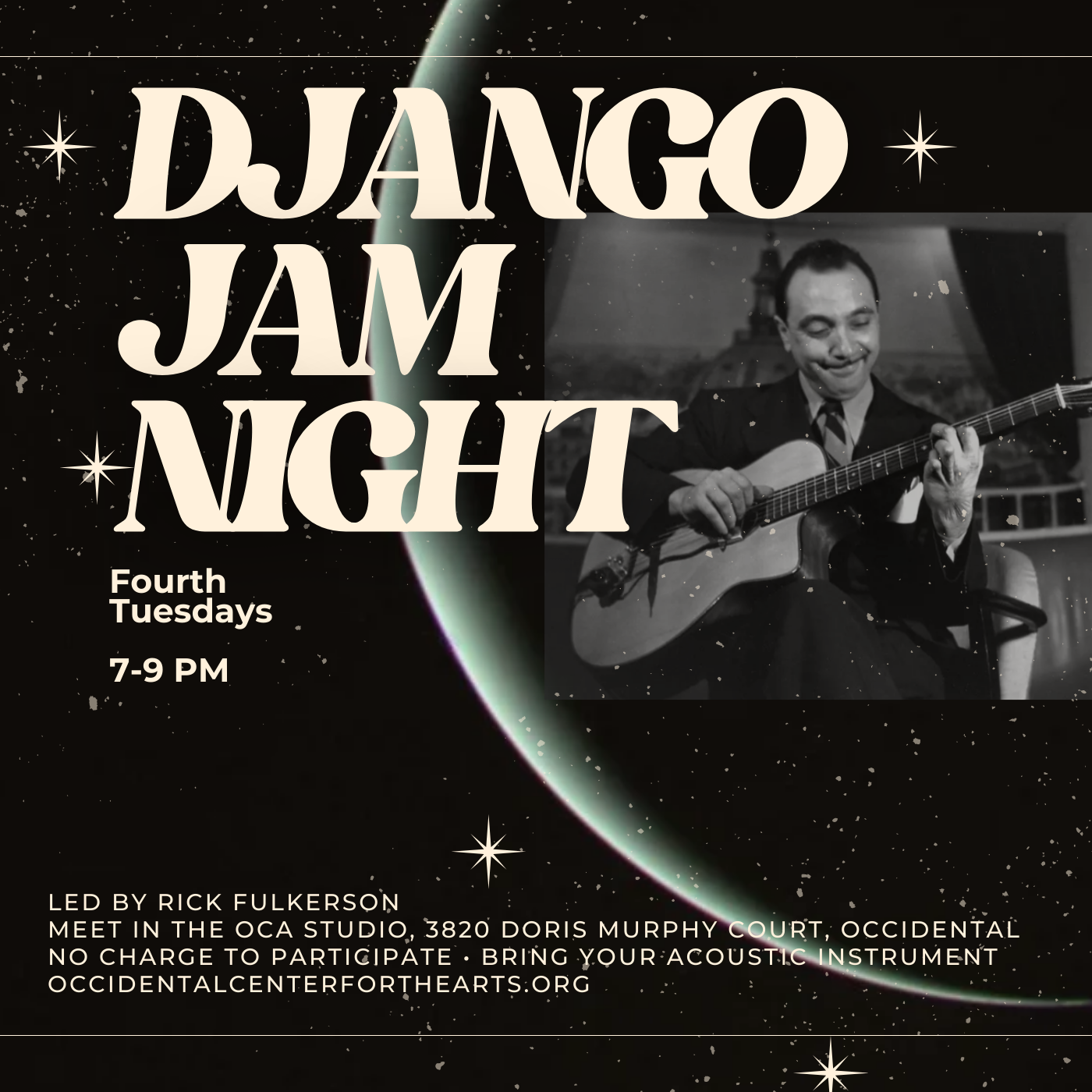 Django Jam Night — Occidental Center for the Arts