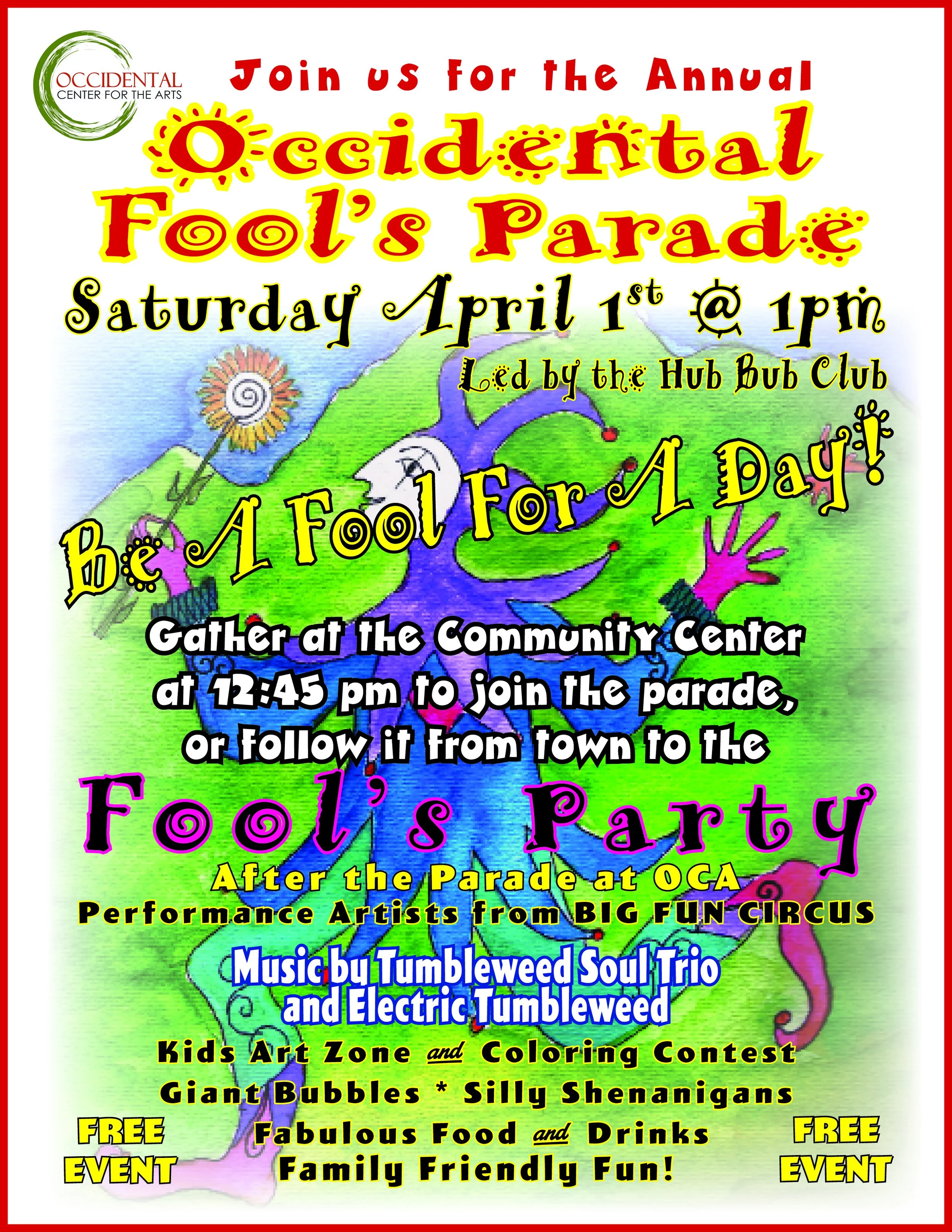 Fool's Parade — Occidental Center for the Arts