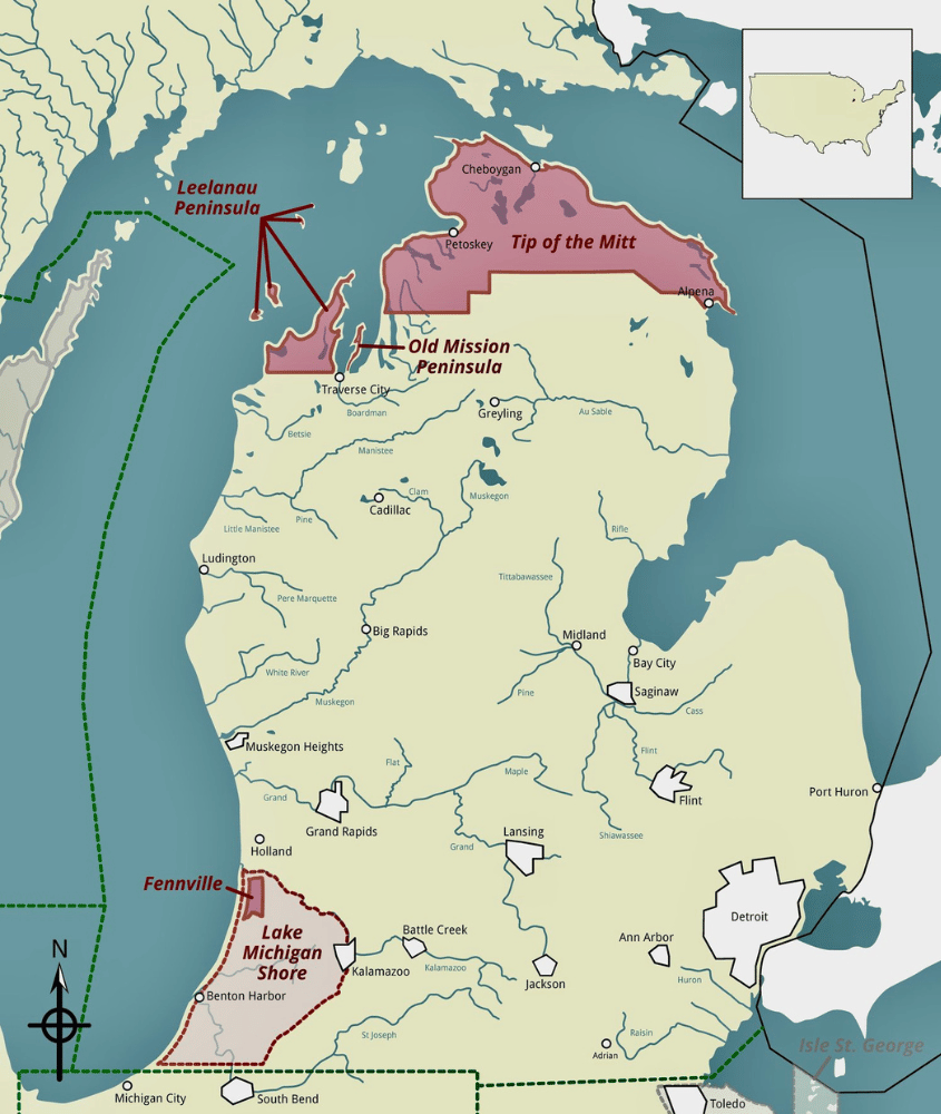 Exploring Michigan's Viticultural Landscape and Wine Making History ...