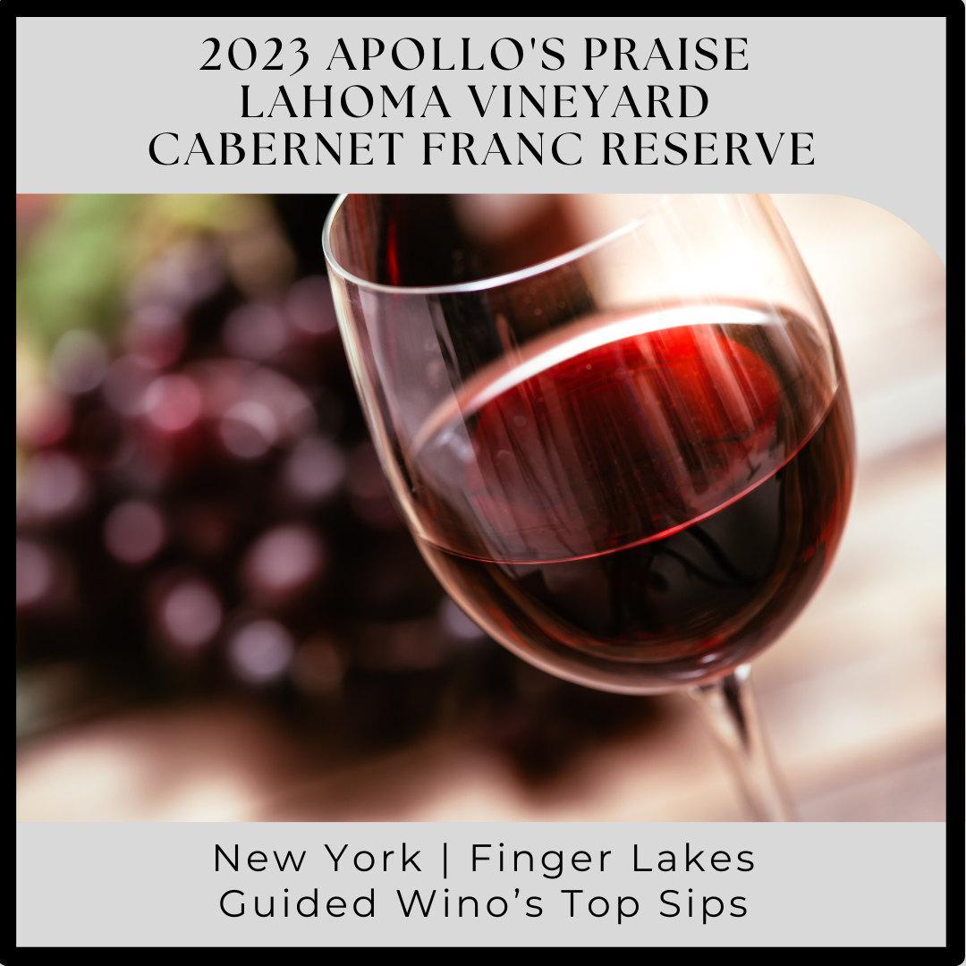 2023 Apollo's Praise Lahoma Vineyard Cabernet Franc Reserve — Guided Wino
