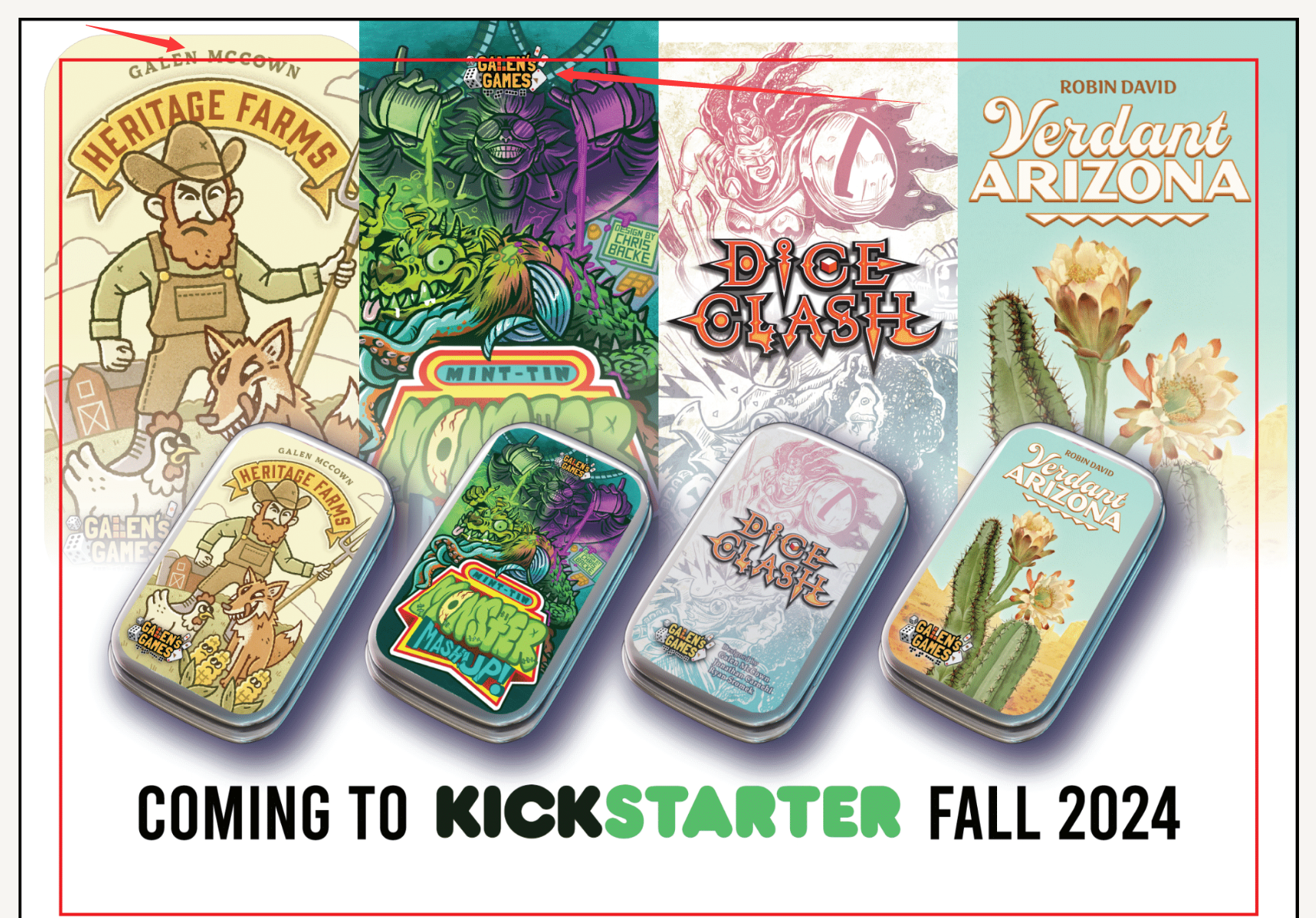 Mint Tin Series — Galen's Games