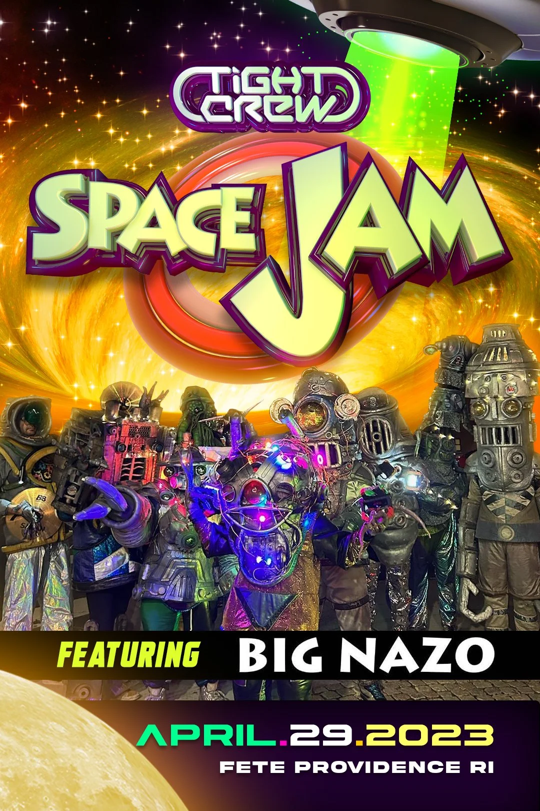 Tight Crew's Space Jam RAVE April 29th 2023 — Tight Crew