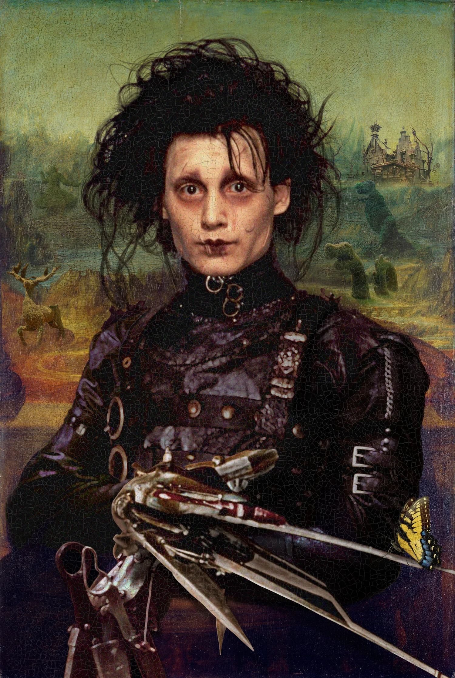 Edward Scissorhands Art