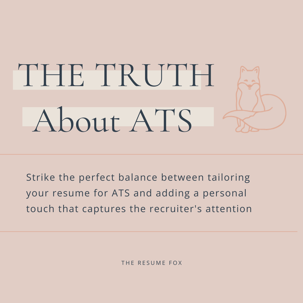 The Truth About ATS — The Resume Fox