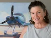 Plane Air Art | Barbara Miller Artist