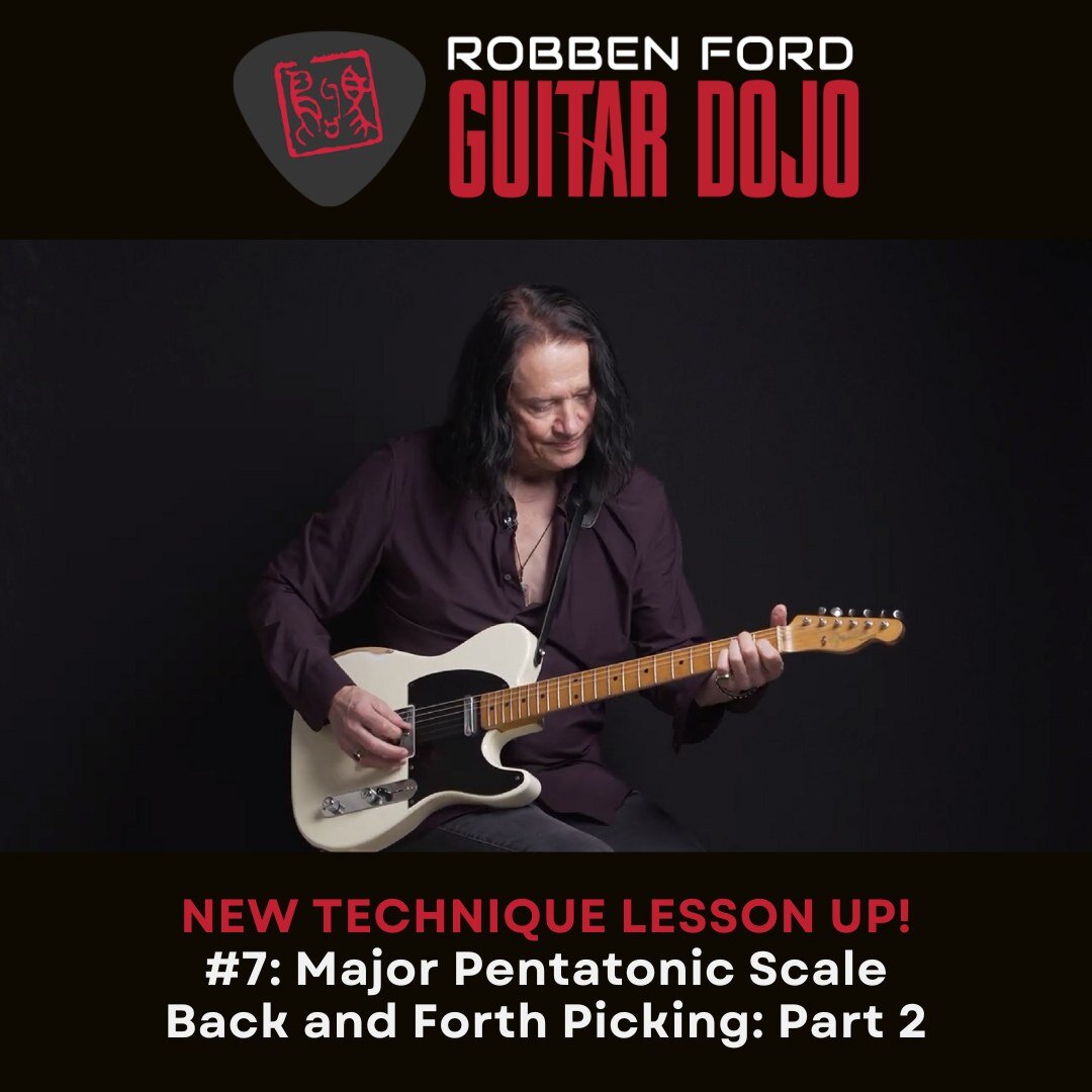 Riff # 43: 4ths - Pentatonic Scale — Robben Ford Guitar Dojo