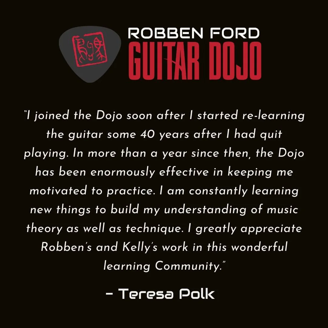 Lesson 4: Pentatonic Scale #3 Third Fingering — Robben Ford Guitar Dojo