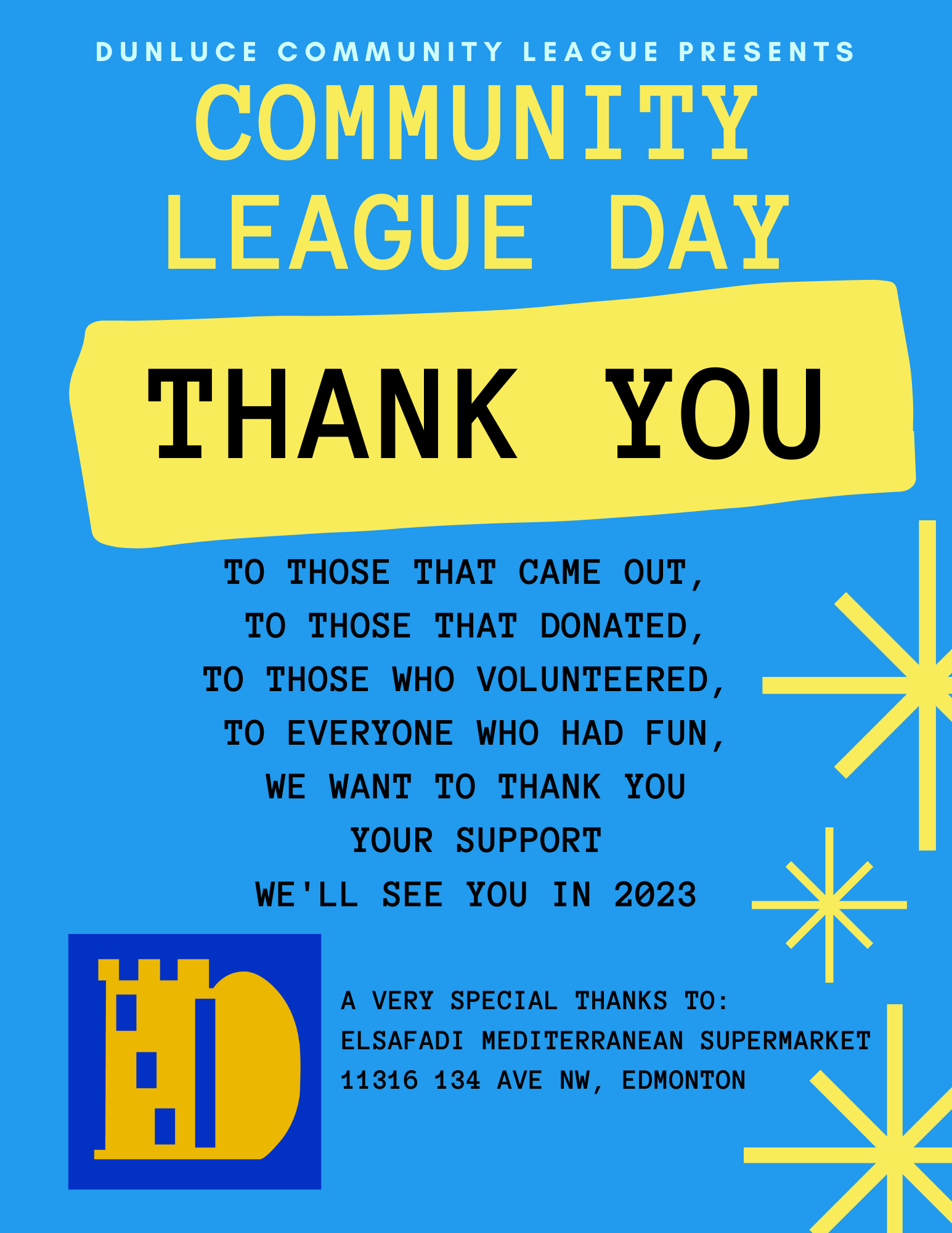 Community League Day — Dunluce Community League