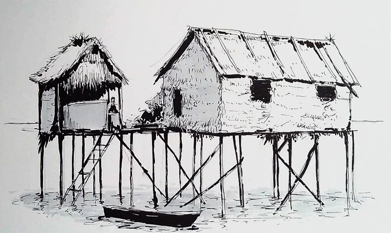 How to Sketch Simple Architecture in Pen and Ink — Schaefer Fine Art ...