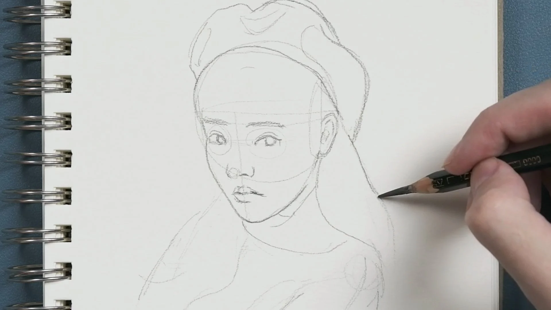 6 Methods for Starting Portrait Drawings — Schaefer Fine Art