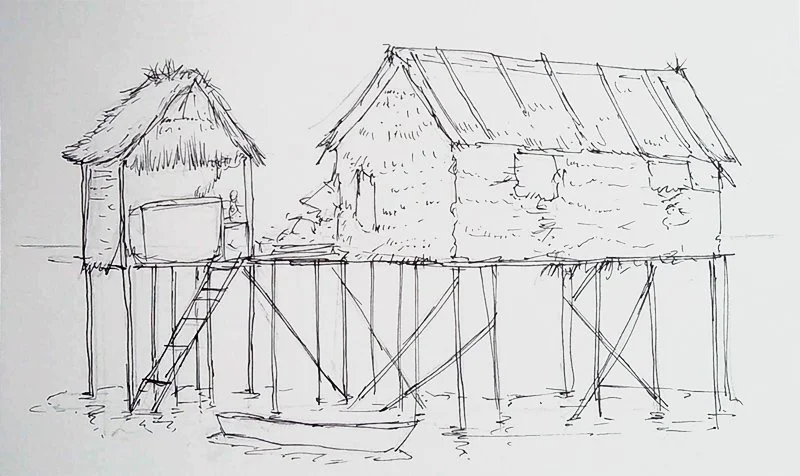 How to Sketch Simple Architecture in Pen and Ink — Schaefer Fine Art ...