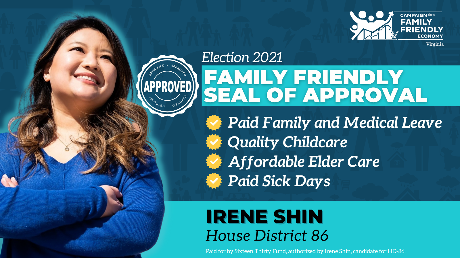 Endorsements — Irene Shin for Virginia Delegate